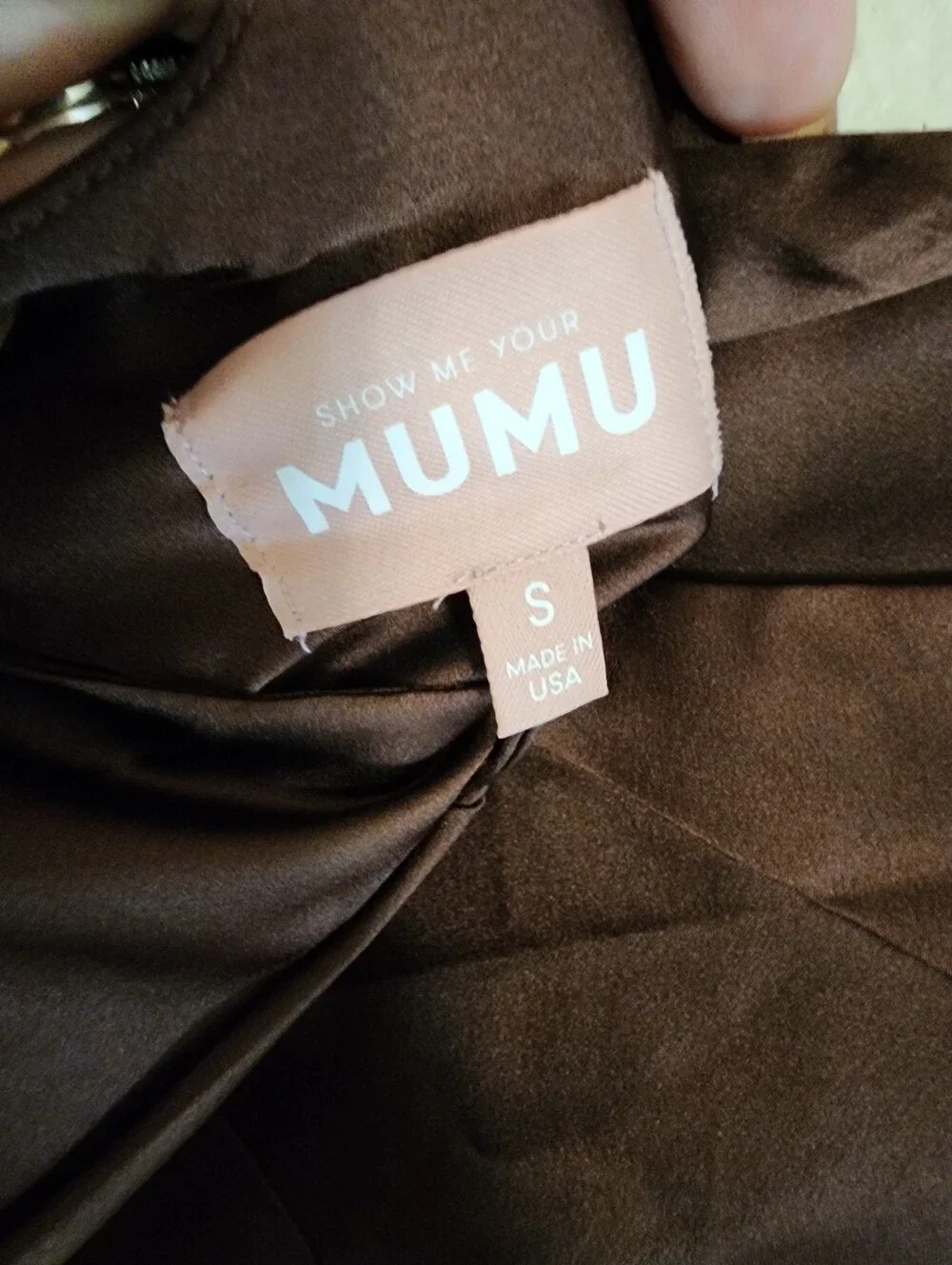 Show Me Your MuMu | Dresses | Show Me Your Mumu Anderson Maxi Chocolate ...